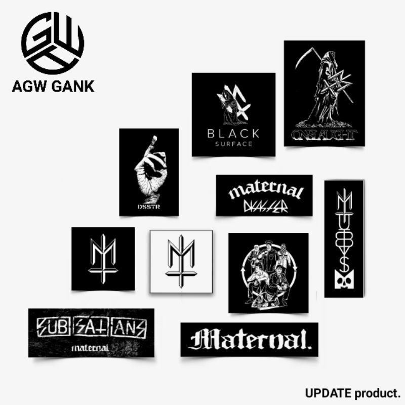 Jual Stiker Maternal/Stiker Pack Maternal/Stiker Distro Maternal ...