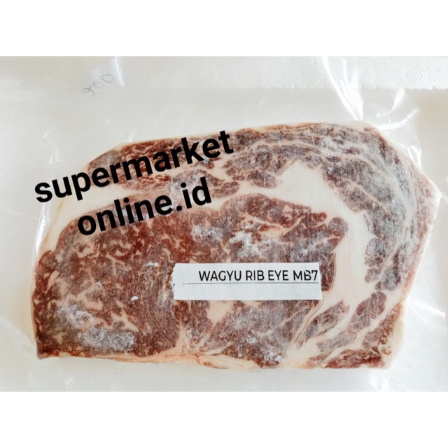 Jual Wagyu rib eye MB7 ( 200 gram ) | Shopee Indonesia