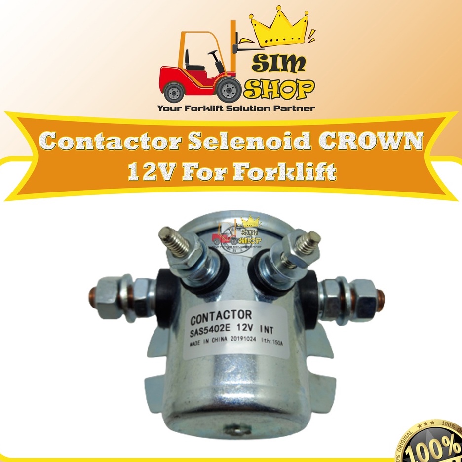 Jual Contactor Selenoid CROWN 12V For Forklift | Shopee Indonesia