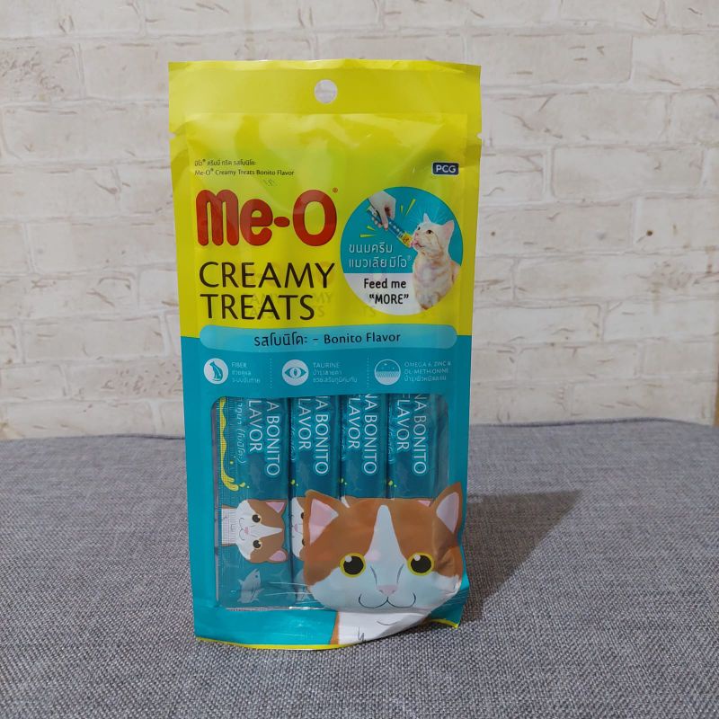 Jual Meo Creamy Treats Chicken Liver - Bonito - Salmon - Crab - Maguro ...