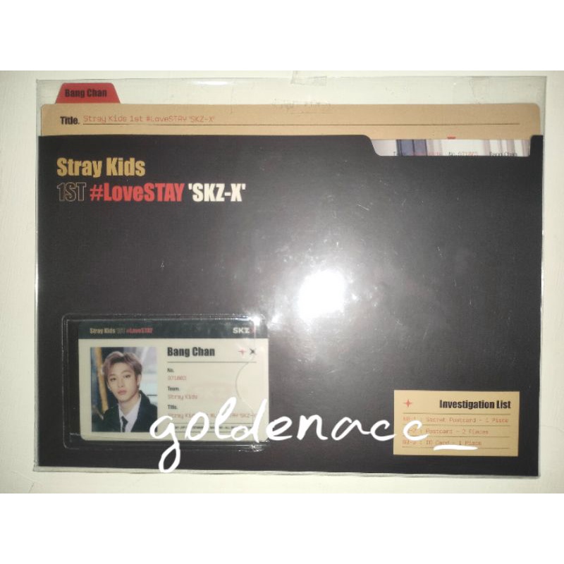 Jual ID Card & Postcard File skzx fanmeeting Set Bangchan Hyunjin Stray ...