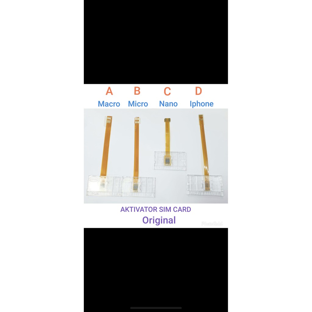 Jual Aktivator activator actifator aktifator Sim Card Ukuran Nano ready ...