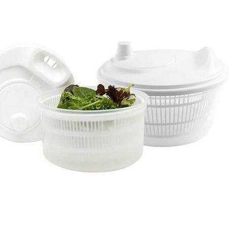 Jual [A864] Peniris Pengering Sayuran Model Putar - Salad Spinner Bowl ...