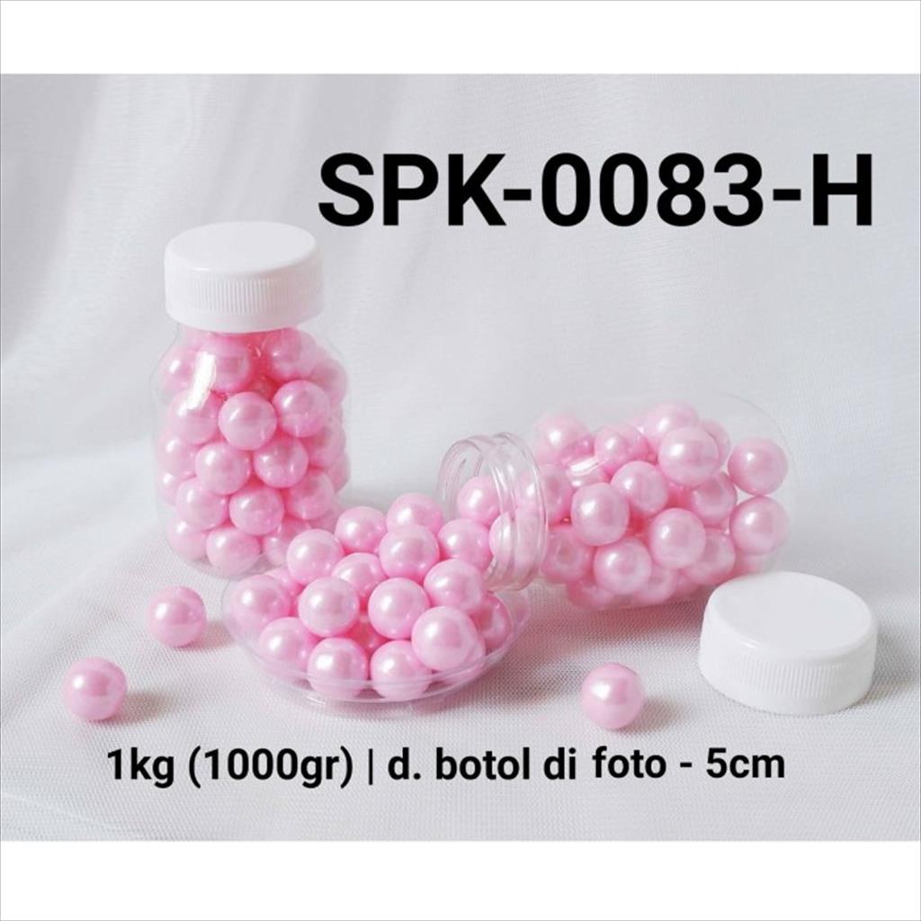 Jual SPK-0083-H Sprinkles sprinkle sprinkel 1kg 1 kg kilo mutiara pink ...
