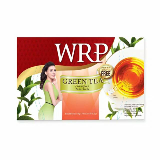 Jual WRP GREENTEA Diet Tea 10 Sachet / GREEN TEA 10SACHET | Shopee ...