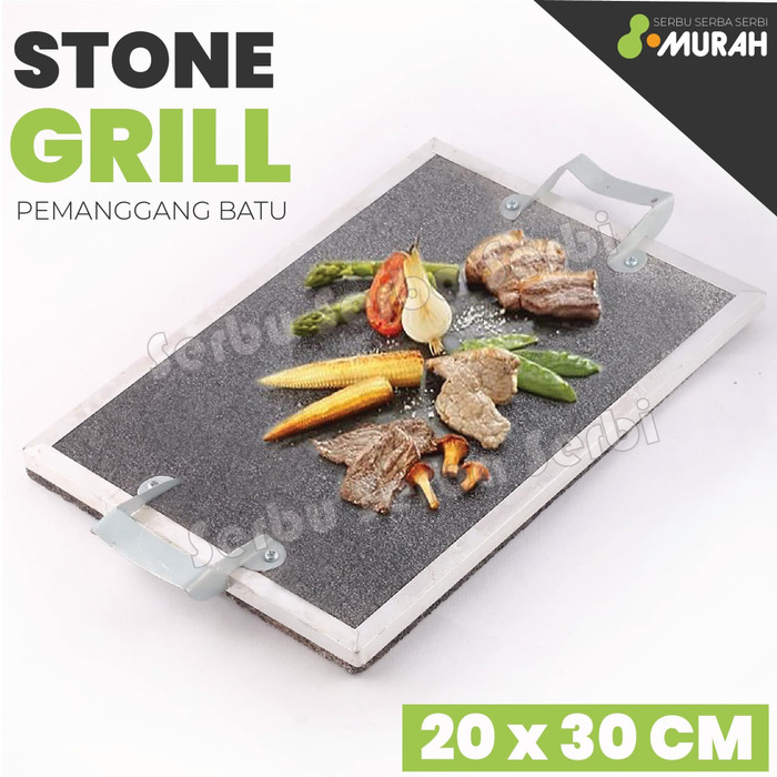 Jual TERBARU Pemanggang Batu Bakar Batu Bakaran Batu Stone Grill Pan ...