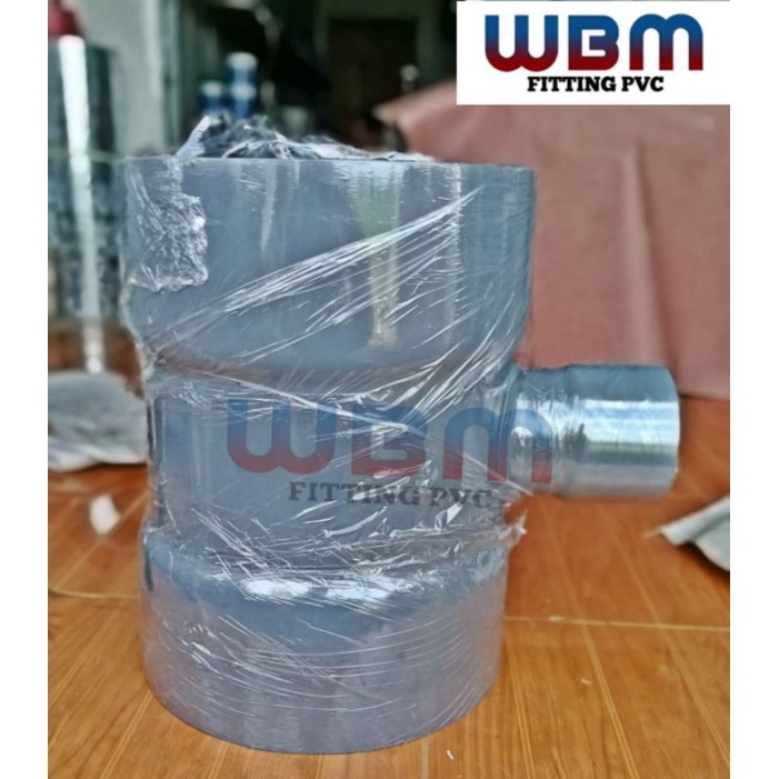 Jual fitting pvc tee reducer 12 x 4 inch AW | Shopee Indonesia