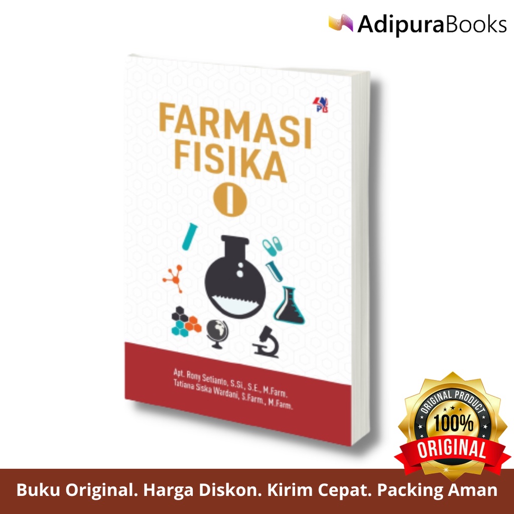Jual Buku Farmasi Jilid 1 : Fisika Dasar | Farmasi Fisika 1 | Farmasetika 1 | Botani Farmasi ...