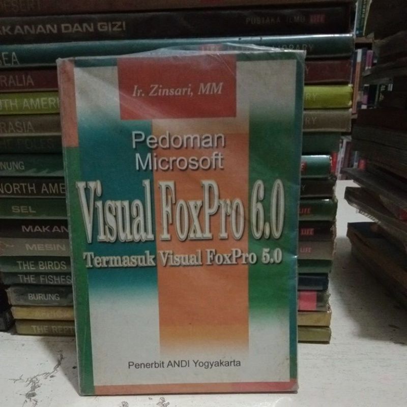 Jual PEDOMAN MICROSOFT VISUAL FOXPRO 6.0 TERMASUK VISUAL FOXPRO 5.0 | Shopee Indonesia