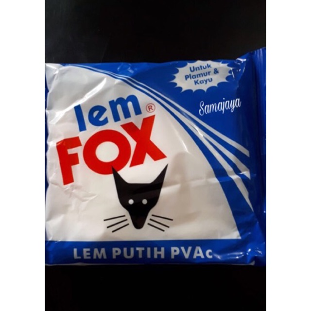 Jual Lem fox 350 gr . LEM KAYU LEM PUTIH LEM CAMPURAN PLAMIR DAN CAT ...