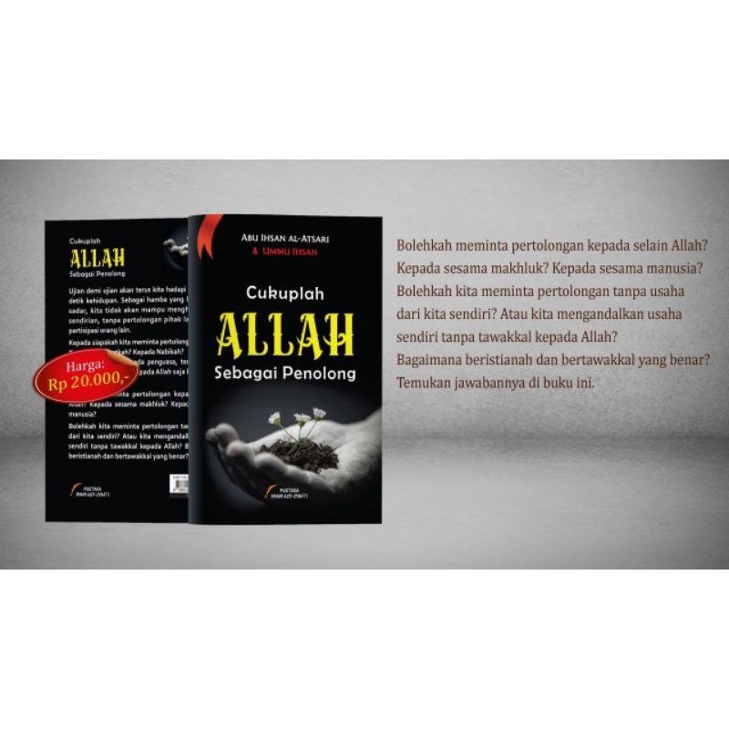 Jual CUKUPLAH ALLAH SEBAGAI PENOLONG | Shopee Indonesia