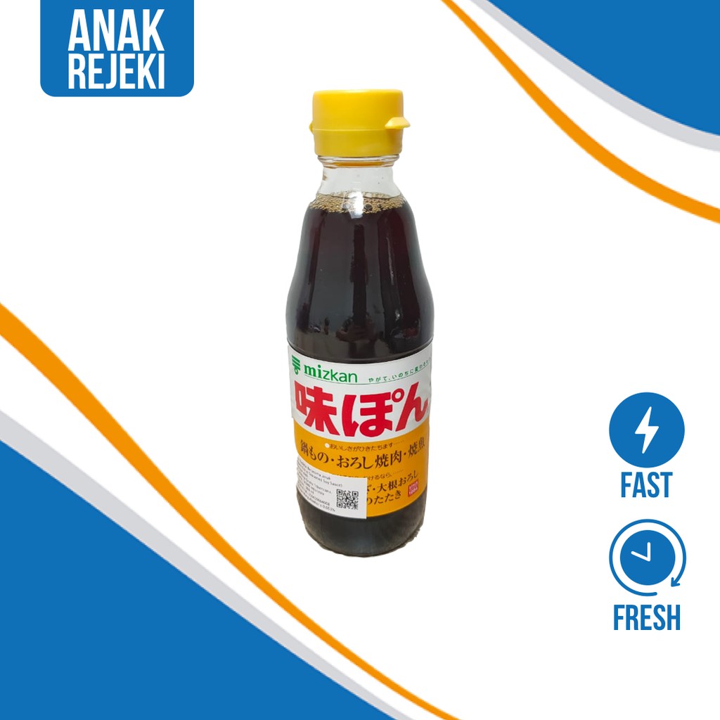 Jual Mizkan Ajipon 360 ml - Citrus Jeruk Soy Sauce | Ponzu Kecap Jepang ...