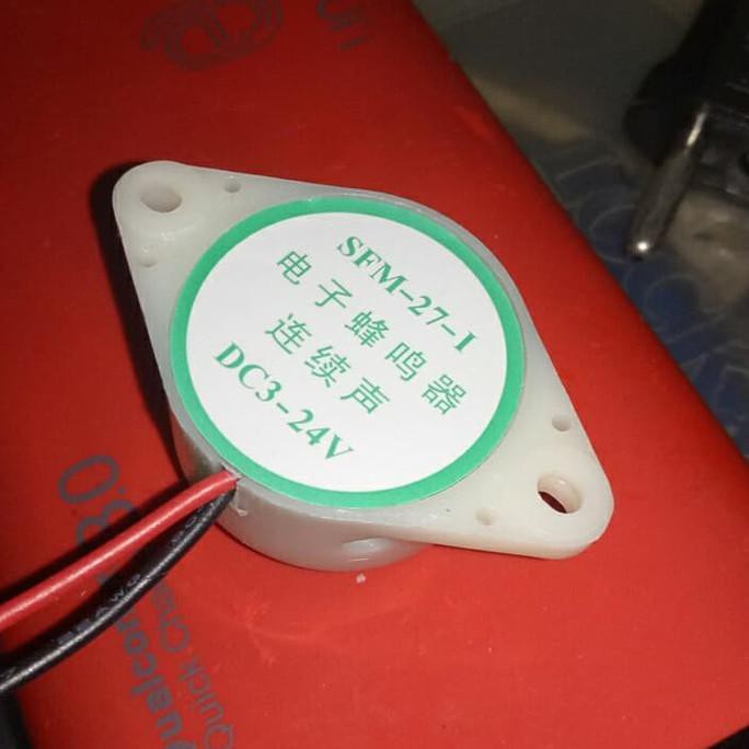 Jual Speaker Buzzer 95DB Super Alarm 3-24V Putih rajvr02 Segera Beli ...