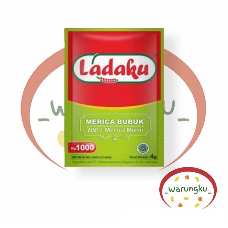 Jual RENCENG LADAKU 3gr x 12pcs Lada Putih Bubuk | Shopee Indonesia