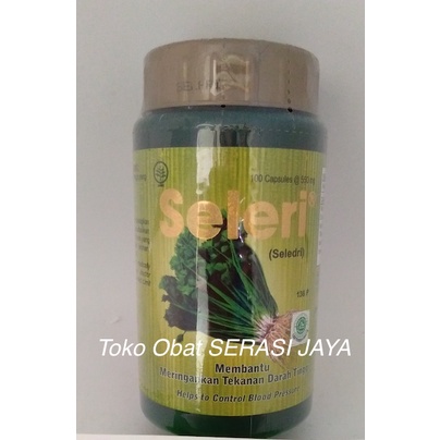 Jual SELERI JAMU BOROBUDUR 100 KAPSUL MENSTABILKAN TEKANAN DARAH ...