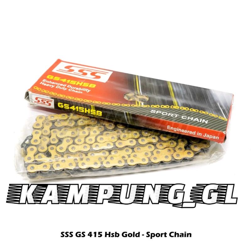 Jual Rantai Gold Chain SSS HSB 415 110 130 | Shopee Indonesia
