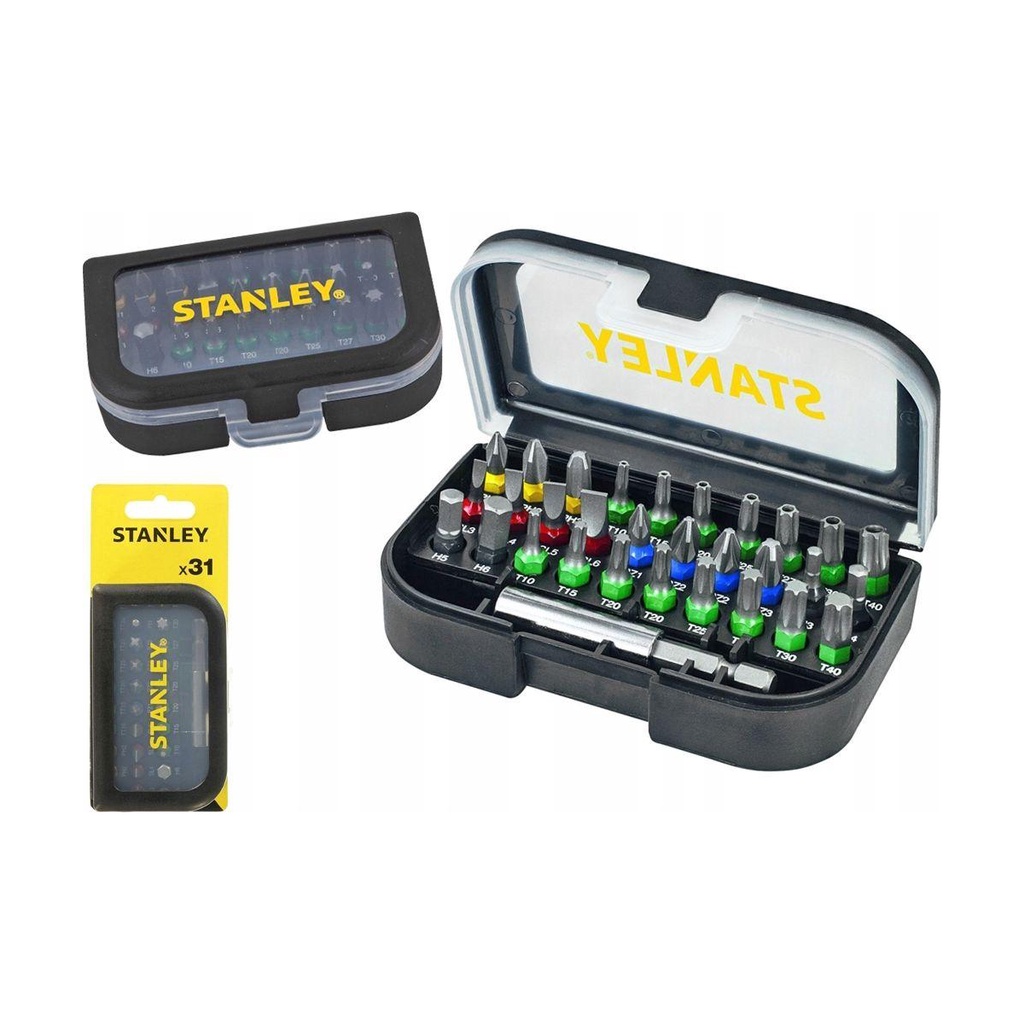 Jual Stanley - Mata Bor Set - Screwdriver Set 31 in 1 - STA60490-XJ ...