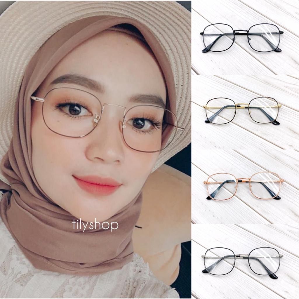Jual Frame Bingkai Kacamata Vintage Minus Anti Radiasi Kotak Square 180 ...