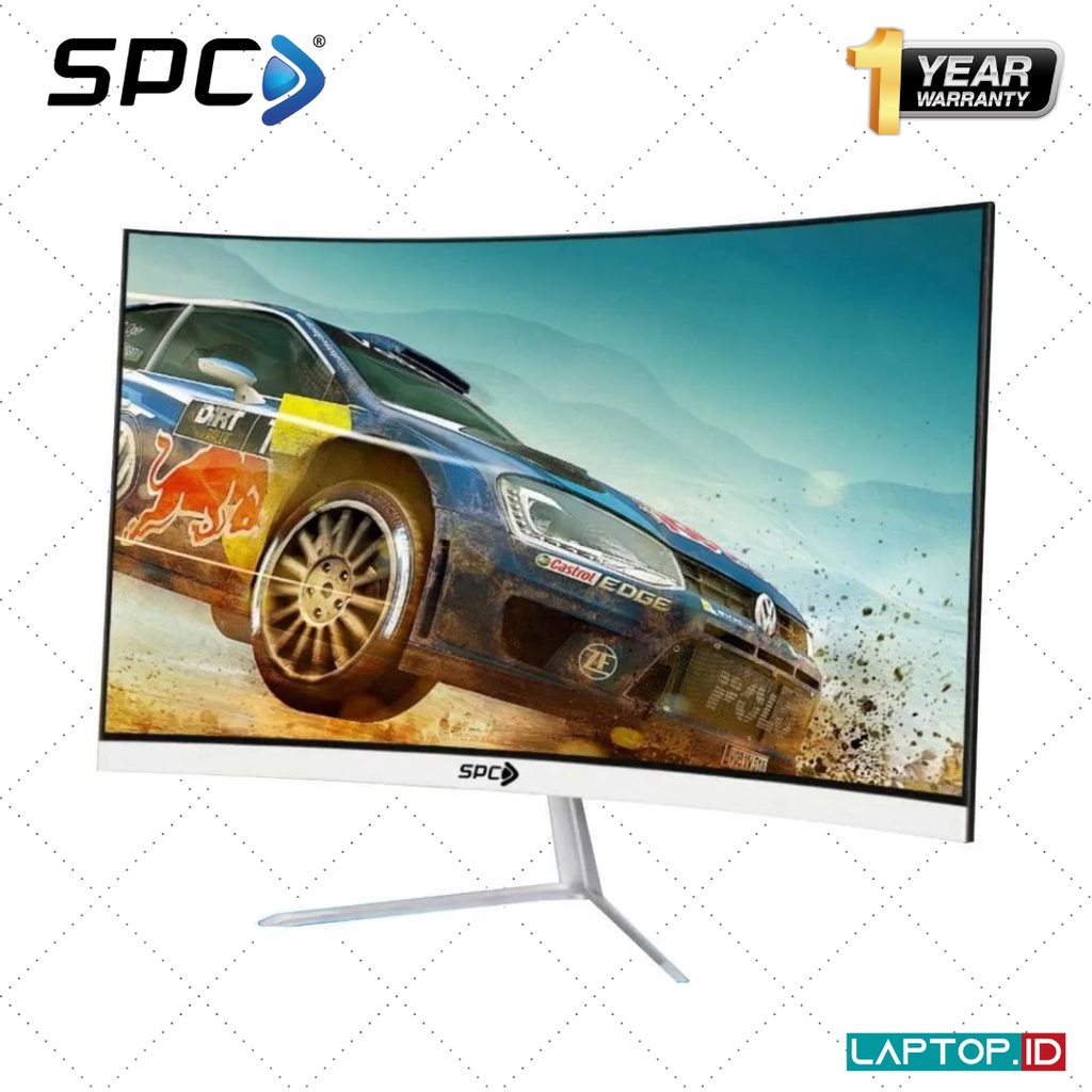 Jual Monitor SPC Gaming LED Full HD 24 inch Curve | Shopee Indonesia