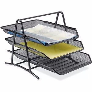Jual Elevated Tray Besi / Paper Tray Besi / Letter Tray Besi Rak 3 ...