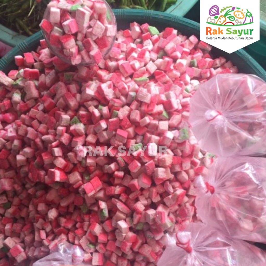 Jual Dalimo Delima Pacar Cina per Bungkus Takjil Puasa Ramadhan Kolak ...