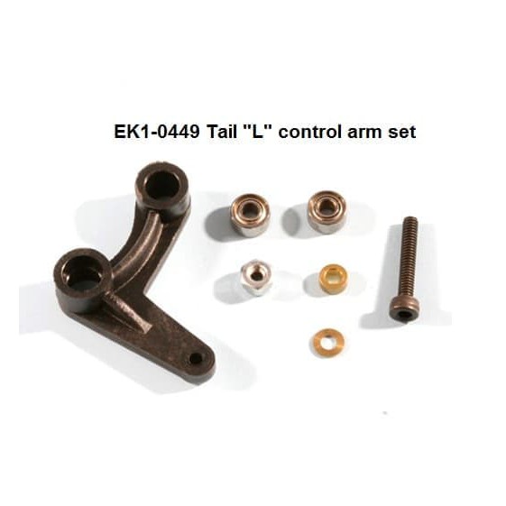 Jual EK1-0449 Tail L control arm set Rc Helicopter 450 Esky BeltCP ...