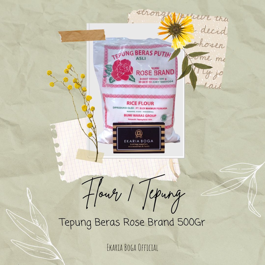 Jual FLOUR | TEPUNG BERAS | ROSEBRAND | ROSE BRAND | TEPUNG BERAS RB ...