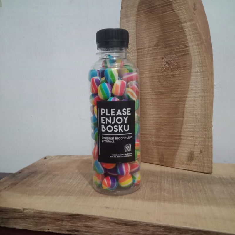 Jual Permen sticky botol 150gr marble candy pillow sweet candy hampers ...