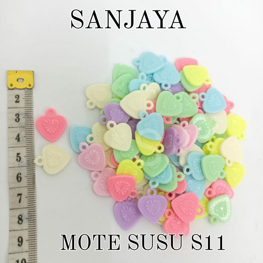 Jual Mote Susu / Manik Susu / Manik Pastel / Mote Doff Bahan Akrilik Untuk Kerajinan Diy / Mote ...