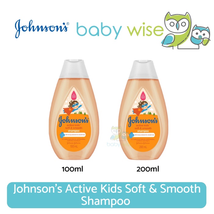 Jual Johnson's Active Kids Soft & Smooth Shampoo - Shampo Anak Bayi ...