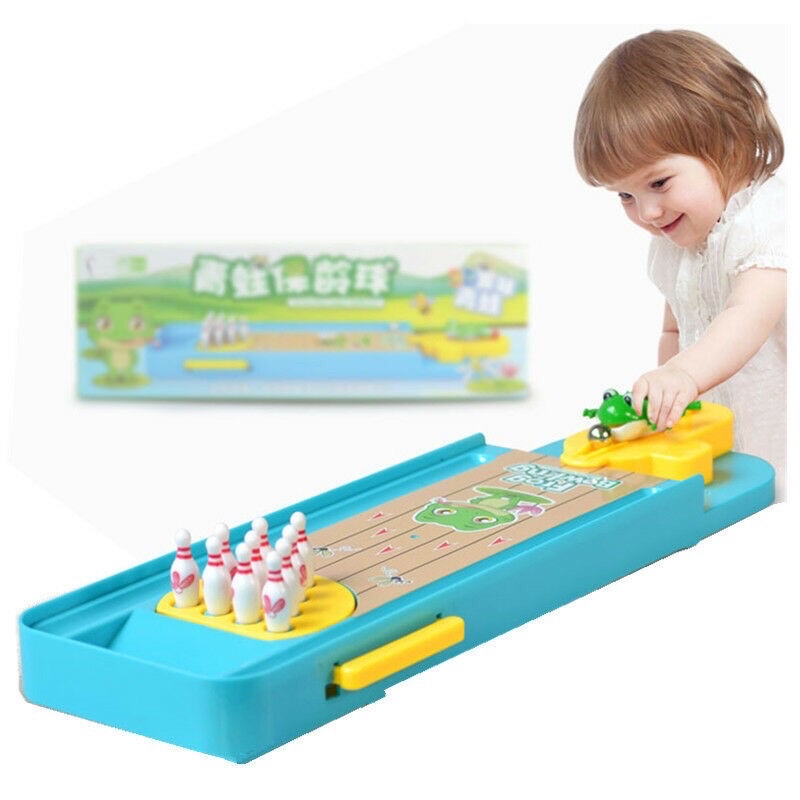 Jual Mainan Mini Papan Bowling Edukasi Anak 3 4 5 6 Tahun Mainan ...