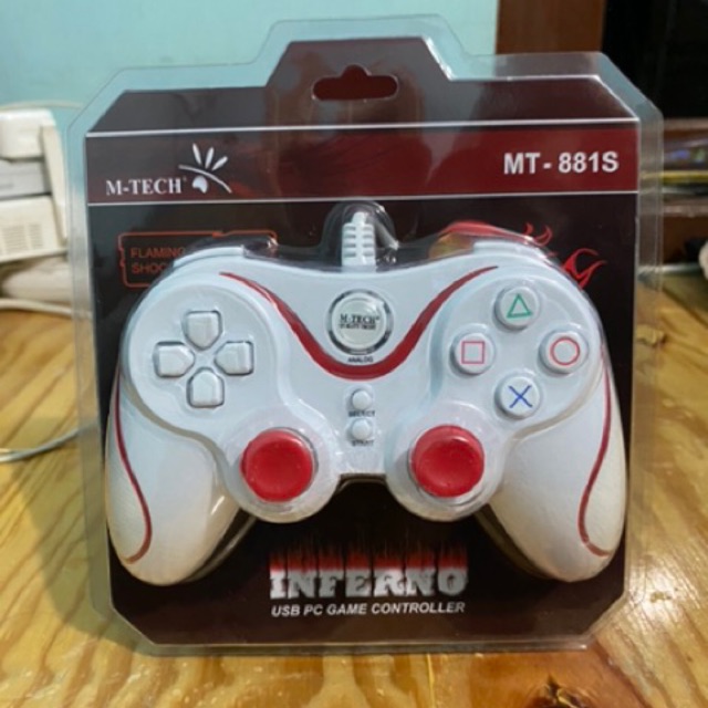 Jual Gamepad Single Shock Controller Joystick Stik Mtech - Gamepad ...