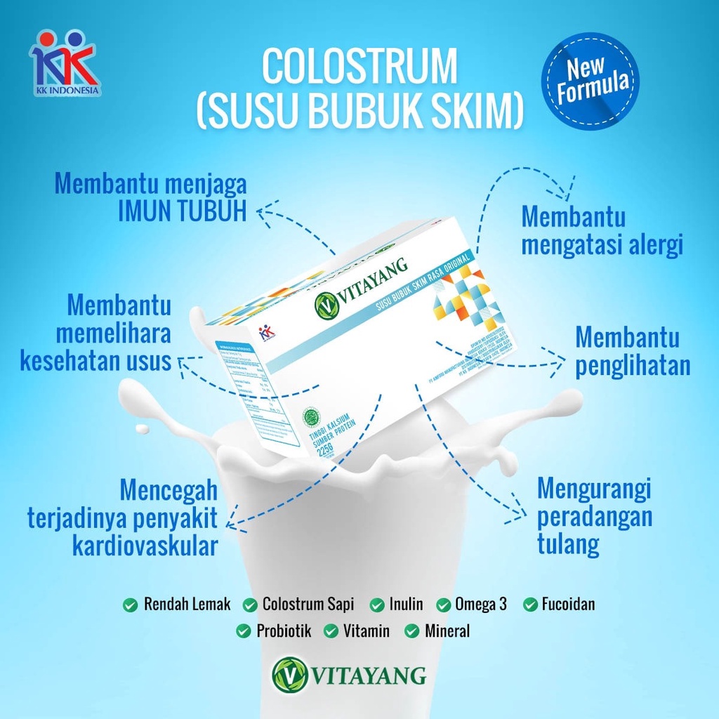 Jual Vitayang Susu Skim Bubuk Original 2x15 sachets | Shopee Indonesia