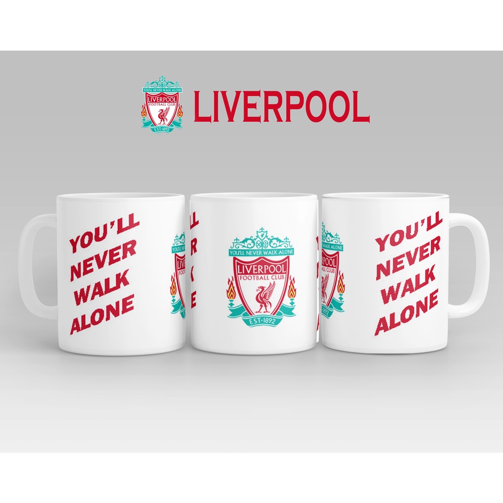 Jual Gelas Cangkir Mug Custom Liverpool Fc Aesthetic Hadiah Ulang Tahun ...