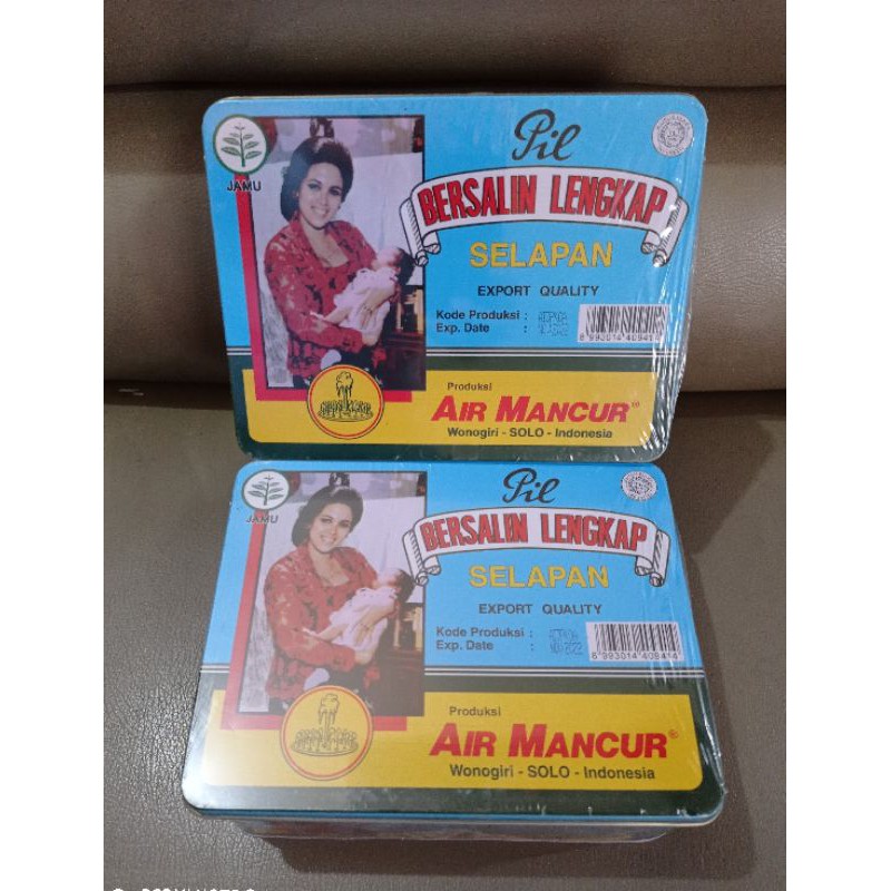 Jual Pil BERSALIN LENGKAP AIR MANCUR - PIL BERSALIN LENGKAP 40H KALENG ...