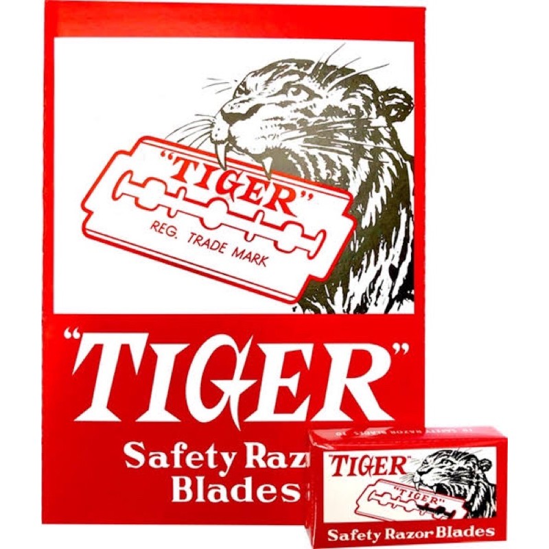 Jual Tiger Safety Razor Blade Box isi 100 pcs | Shopee Indonesia