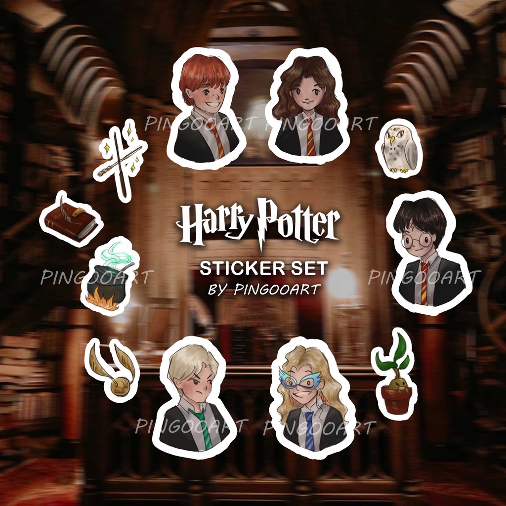 Jual Pingoo - Pottermore - Harry Potter Sticker Set | Shopee Indonesia