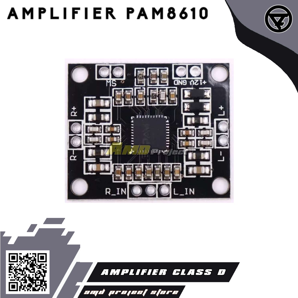 Jual Modul Amplifier PAM8610 Stereo Audio Dual Channel 2x15W Class D ...