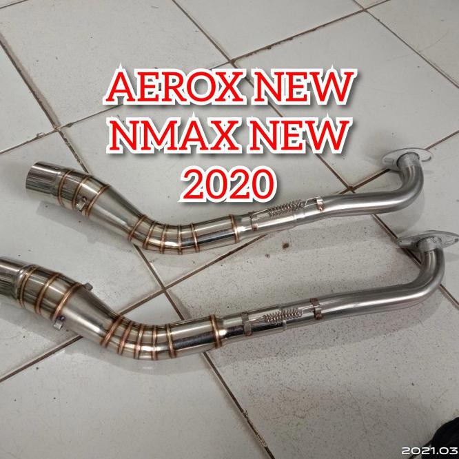 Jual Jual Pipa Header Leher Knalpot Aerox Nmax New 2020 Stenlis Anti ...