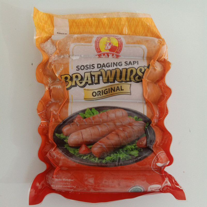 Jual Java sosis sapi jumbo ori isi 7pcs 500gr | Shopee Indonesia