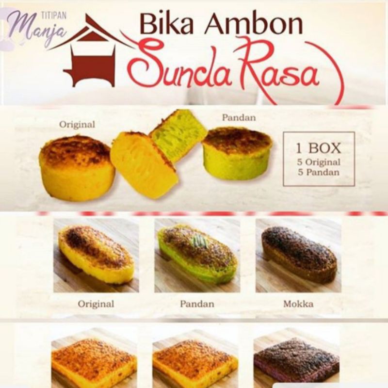 Jual bika ambon original sundarasa | Shopee Indonesia