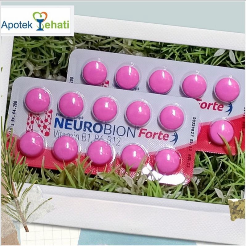 Jual Neurobion Forte Tablet per Strip Vitamin Neurotropik B1 B6 & B12 ...