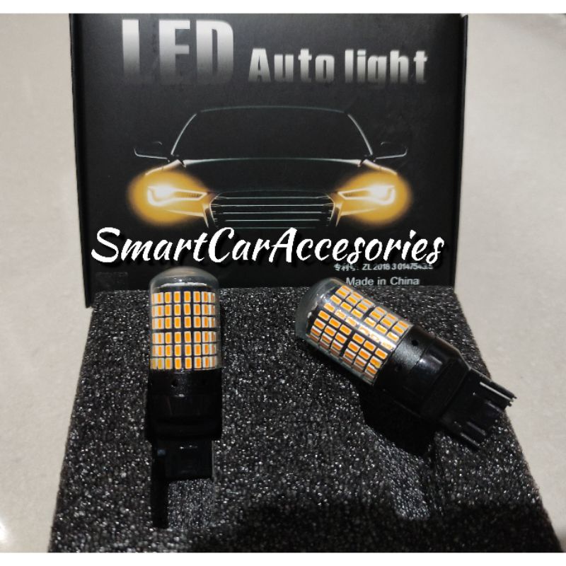 Jual Bohlamp Lampu 144 Led Super Bright Tusuk T20 7440 K1 Engkel Sein ...