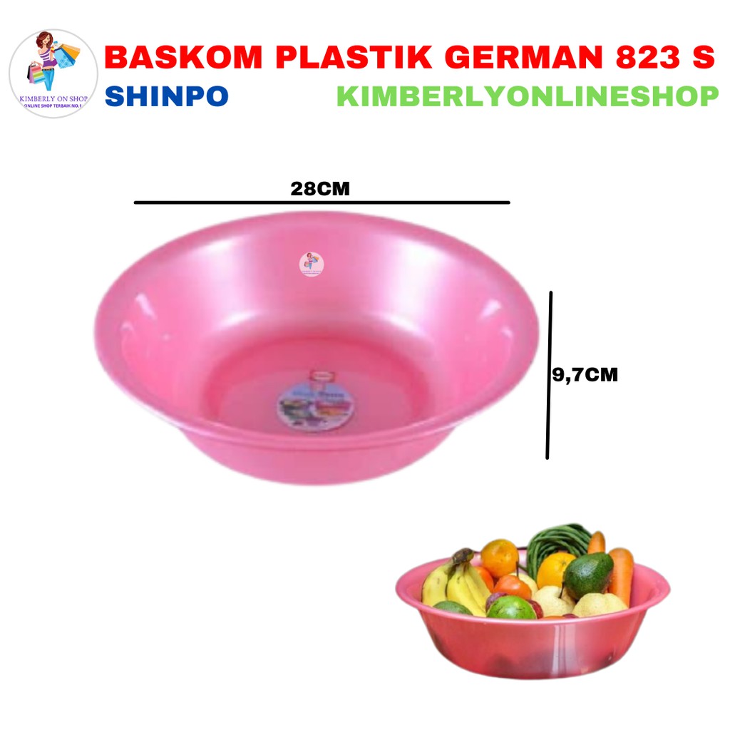 Jual Baskom Plastik Kecil German SIP-823 S 3 Liter Shinpo | Shopee ...