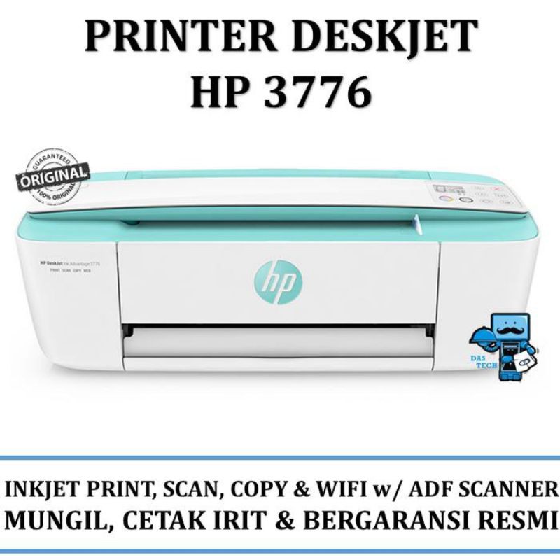 Jual Printer wireless Multifungsi HP Deskjet Ink Advantage 3776 Print ...