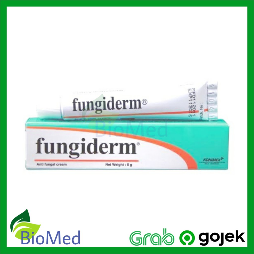 Jual FUNGIDERM KRIM 5 gram - Untuk Gatal Kutu Air dan Infeksi Jamur ...