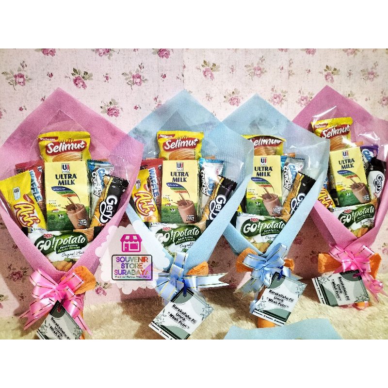 Jual Bucket Snack Mini/ Bucket go potato / bucket ultah / Bingkisan ...