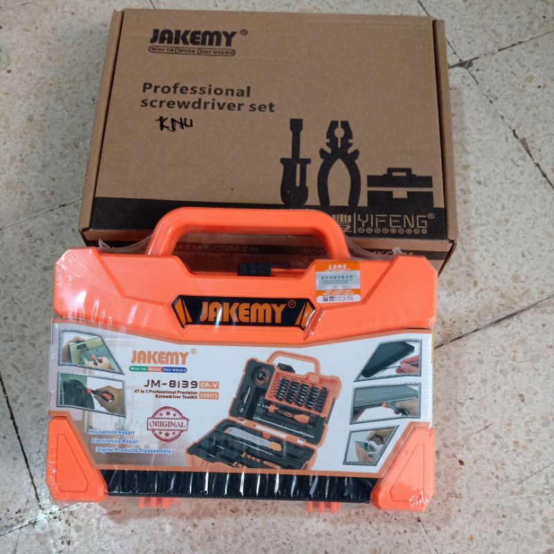 Jual PROFESSIONAL SCREWDRIVER SET/OBENG SATU SET | Shopee Indonesia