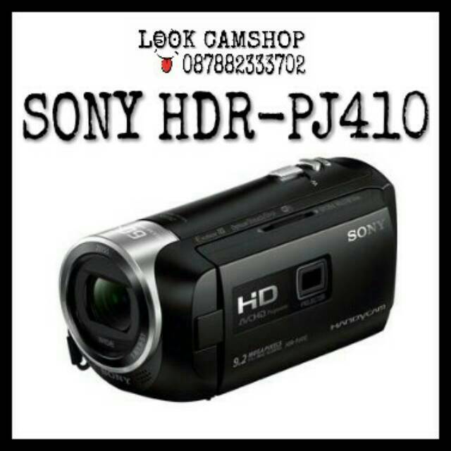 Jual HANDYCAM CAMCORDER SONY HDR-PJ410 SONY PJ410 SONY PJ 410 | Shopee Indonesia