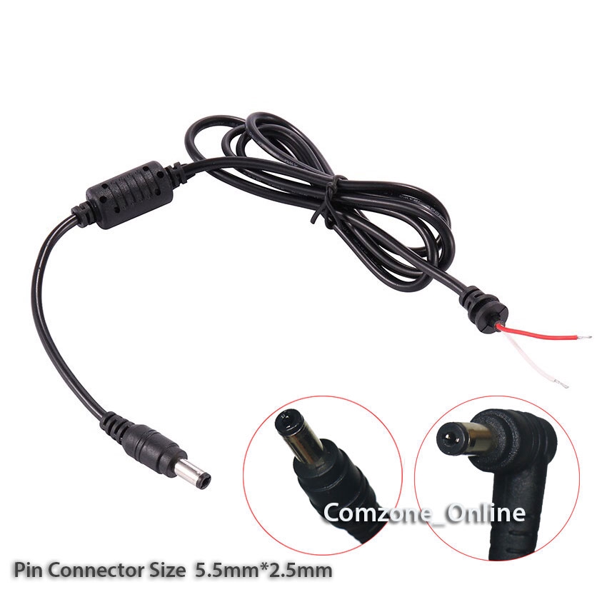Jual Kabel DC Power Adaptor Charger Plug Konektor Laptop 5.5mm x 2.5mm ...